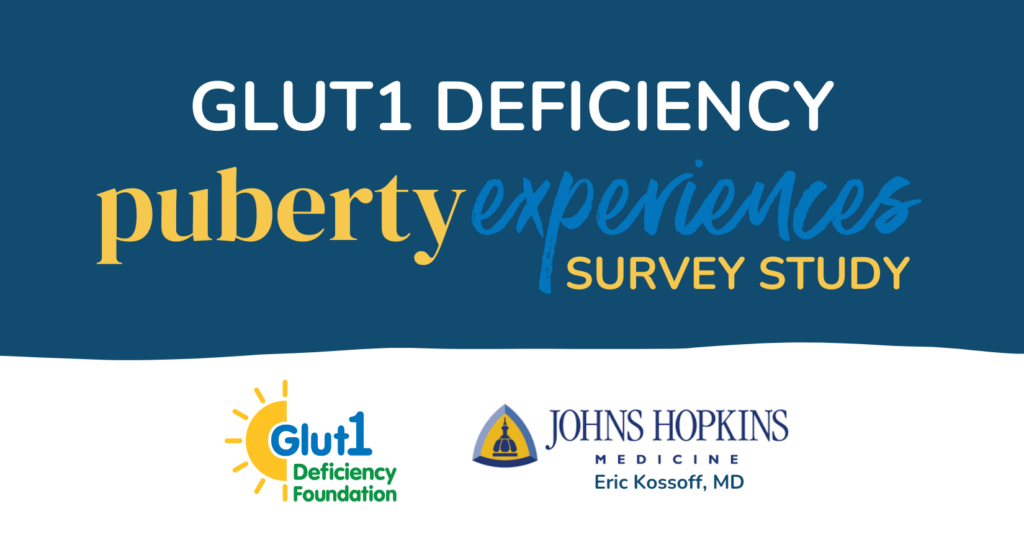 puberty survey | Glut1 Deficiency Foundation